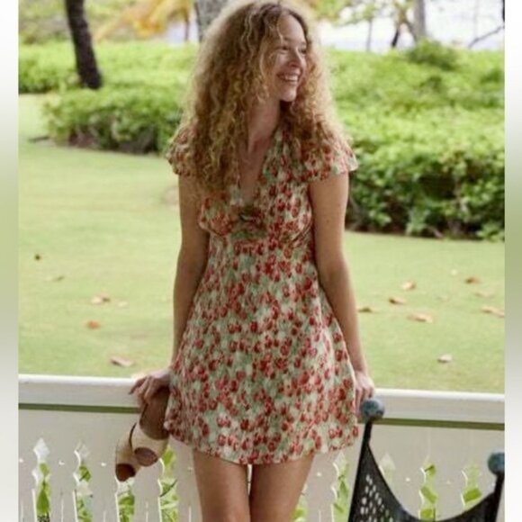 Doen | Dresses | Nwt Den Kelsea Sundress In Tulip Fields Size S | Poshmark